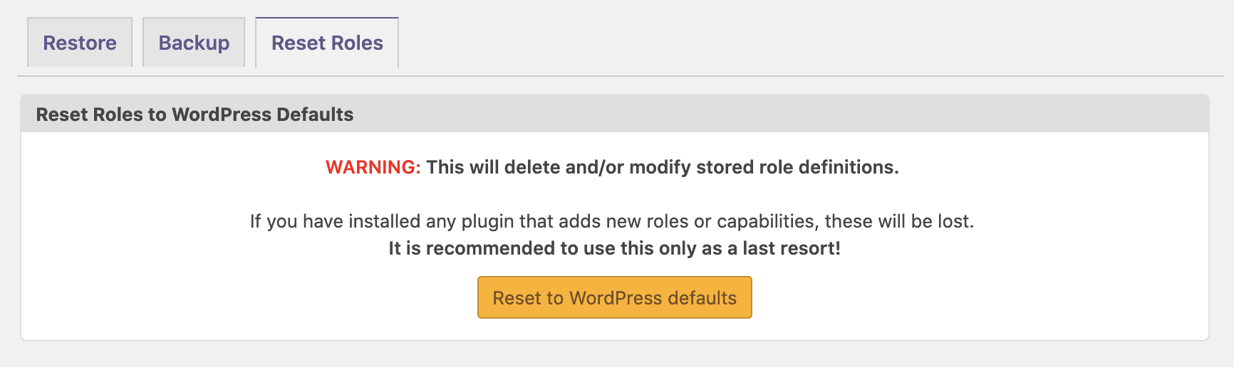 Restore Permissions to the WordPress Defaults - PublishPress