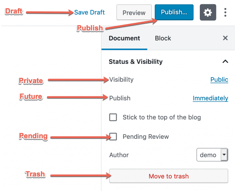 What is a Post Status in WordPress? - PublishPress