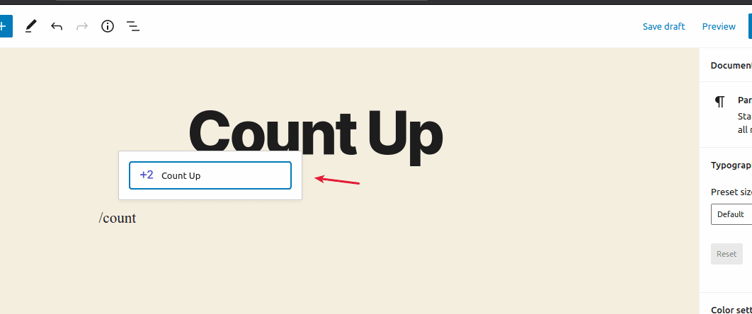 Use the Count Up Block to Show Statistics in Gutenberg - PublishPress