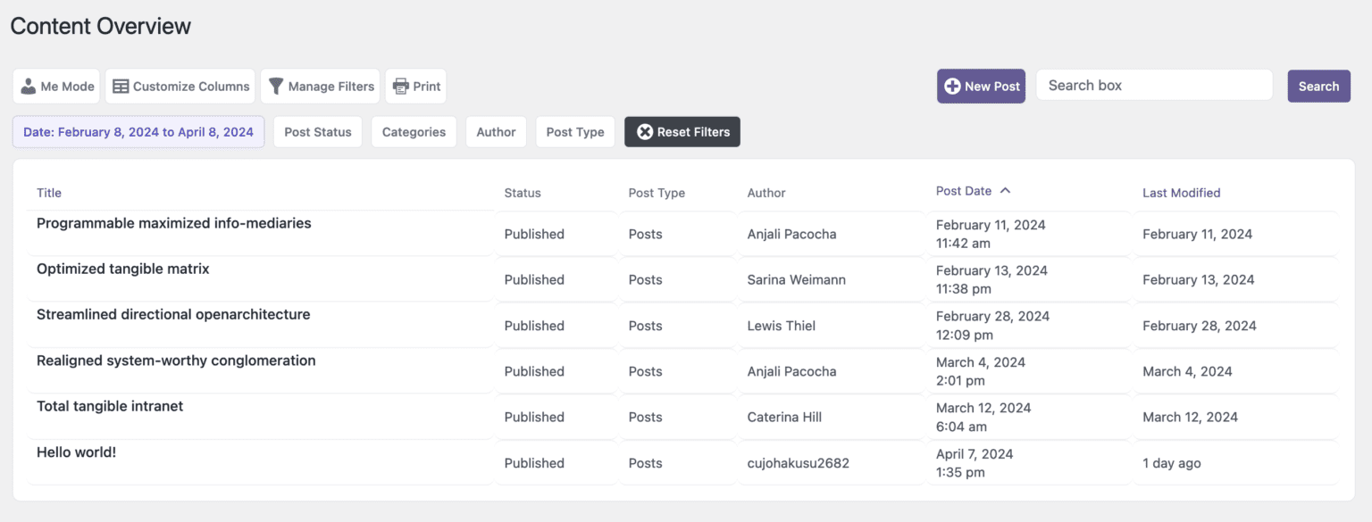 Plan All Your Content Inside WordPress - PublishPress